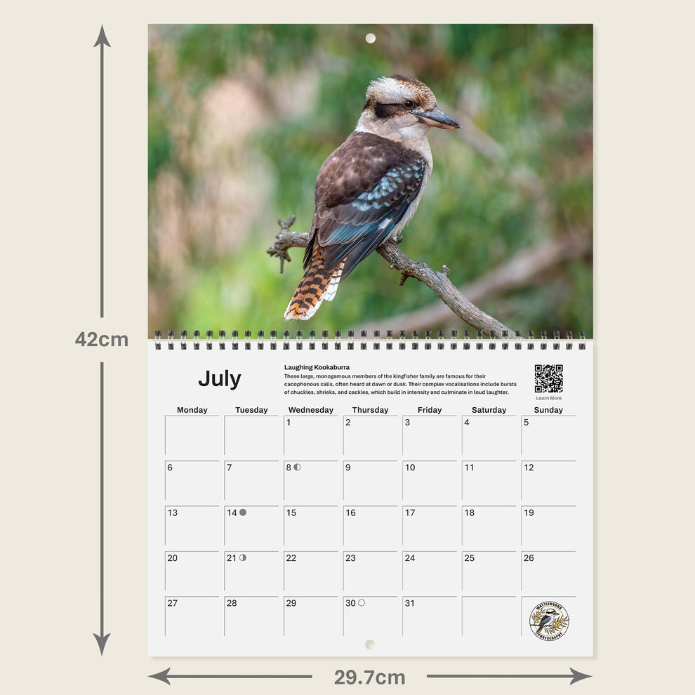 2026 Australian Bird Wall Calendar - Australian Made – WattleBurra ...
